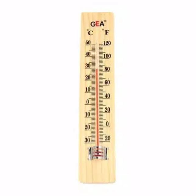 TERMOMETER KAYU GEA - ALAT SUHU RUANGAN - TERMOMETER RUANGAN | Lazada ...