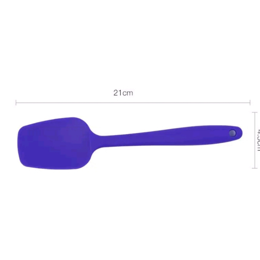 0Spatula Sendok Sutil Silicone Tahan Panas Food Grade Pengaduk Adonan ...