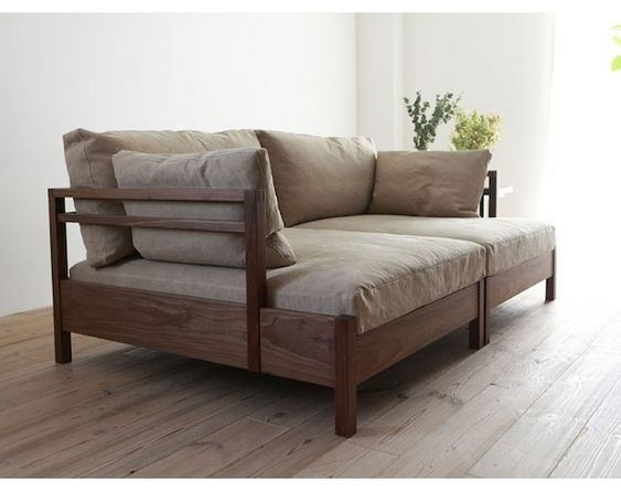 Sofa Bench Kursi Minimalis Kayu Jati iKayu Finishing Black Doff ...