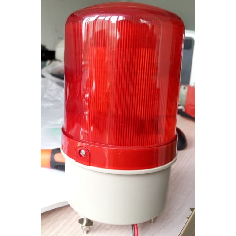LED FLASH Warning HIGH Light LTE 220V / Lampu Sinyal Tanda Proyek Toko ...