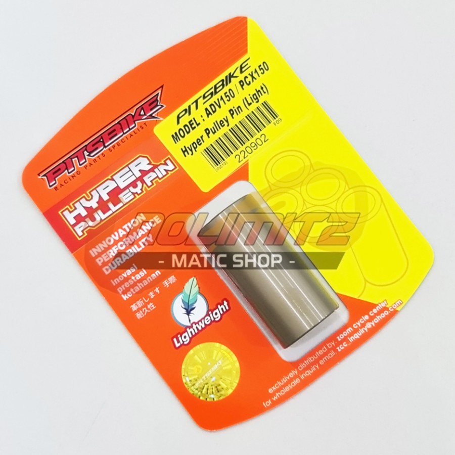 Hyper Pulley Pin Pitsbike Bushing CVT Rumah Roller Honda ADV PCX 150 ...