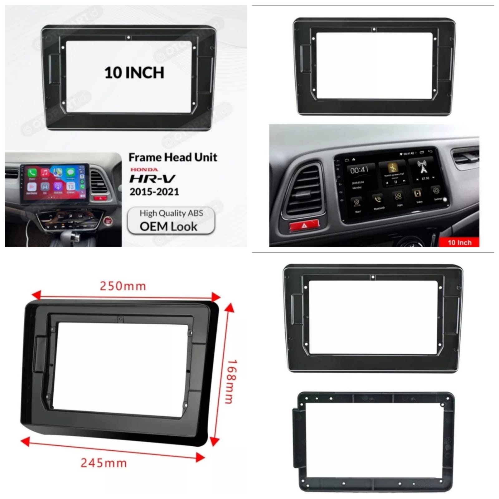 FRAME HEADUNIT ANDROID HONDA HRV | Lazada Indonesia