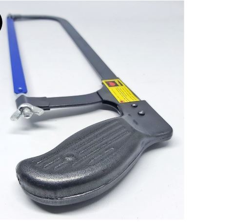 PEGANGAN GERGAJI Gagang Stang Graji Besi Fixed Paten Hacksaw Frame 12 ...