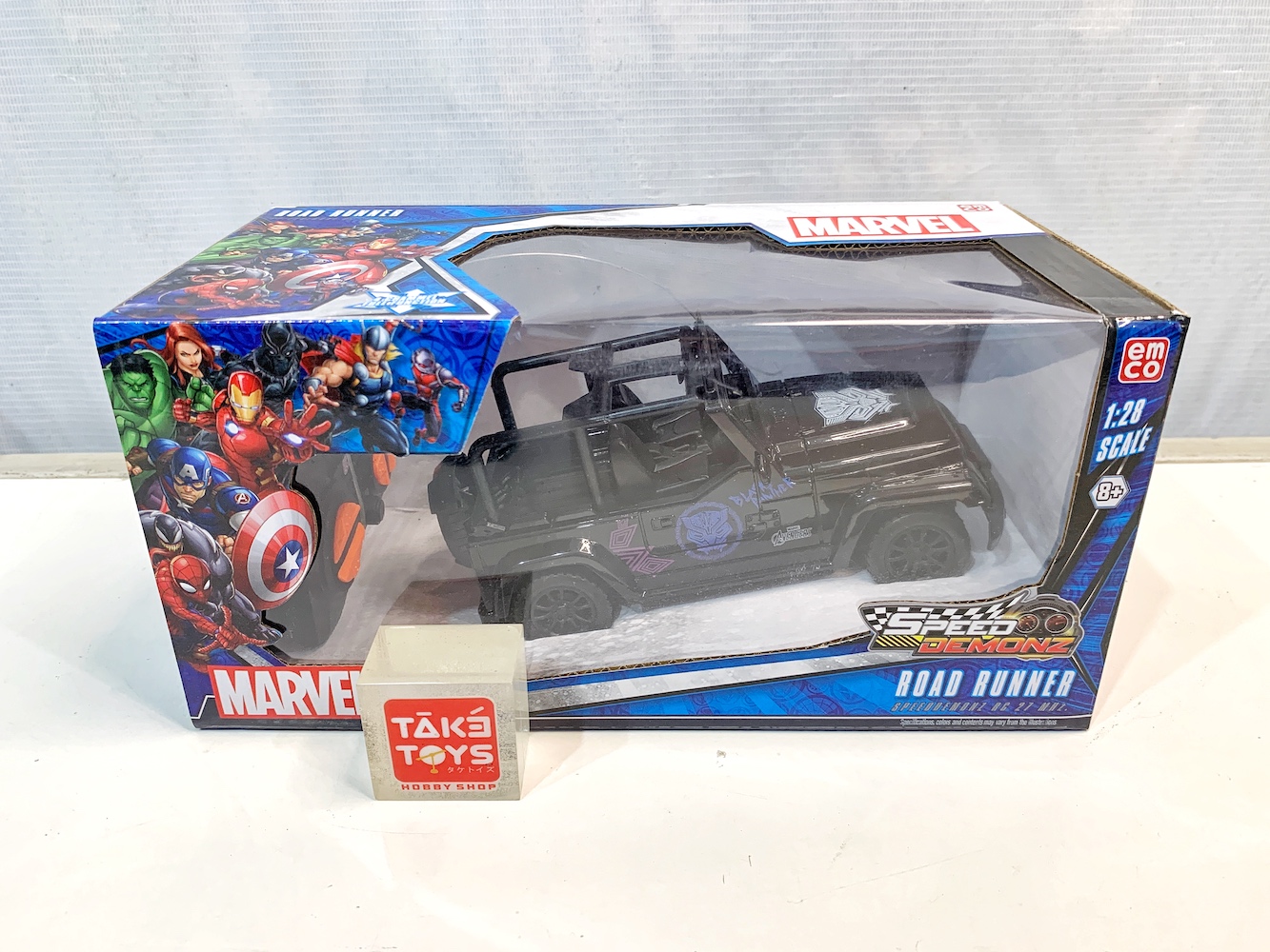 Emco RC Remote Control Speed Demonz - Road Runner Marvel 1:28 | Lazada ...