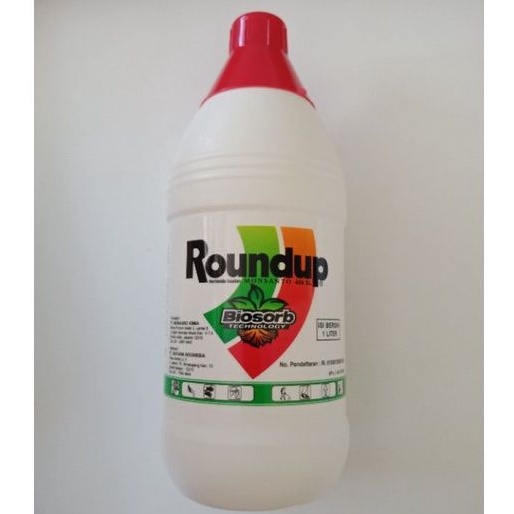 ROUNDUP 486 SL isi 1 Liter Obat Pembasmi Rumput Gulma Rondap Herbisida ...