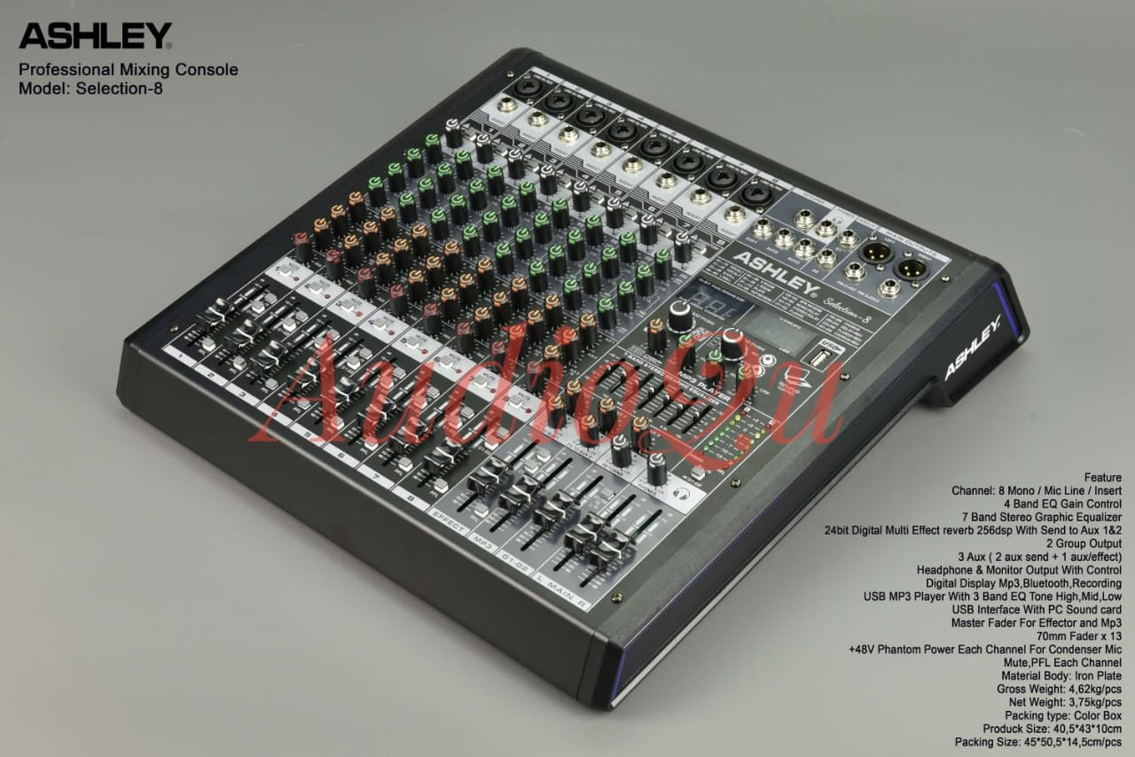 Mixer Audio Ashley Console Selection 8/ Selection8 Original | Lazada Indonesia