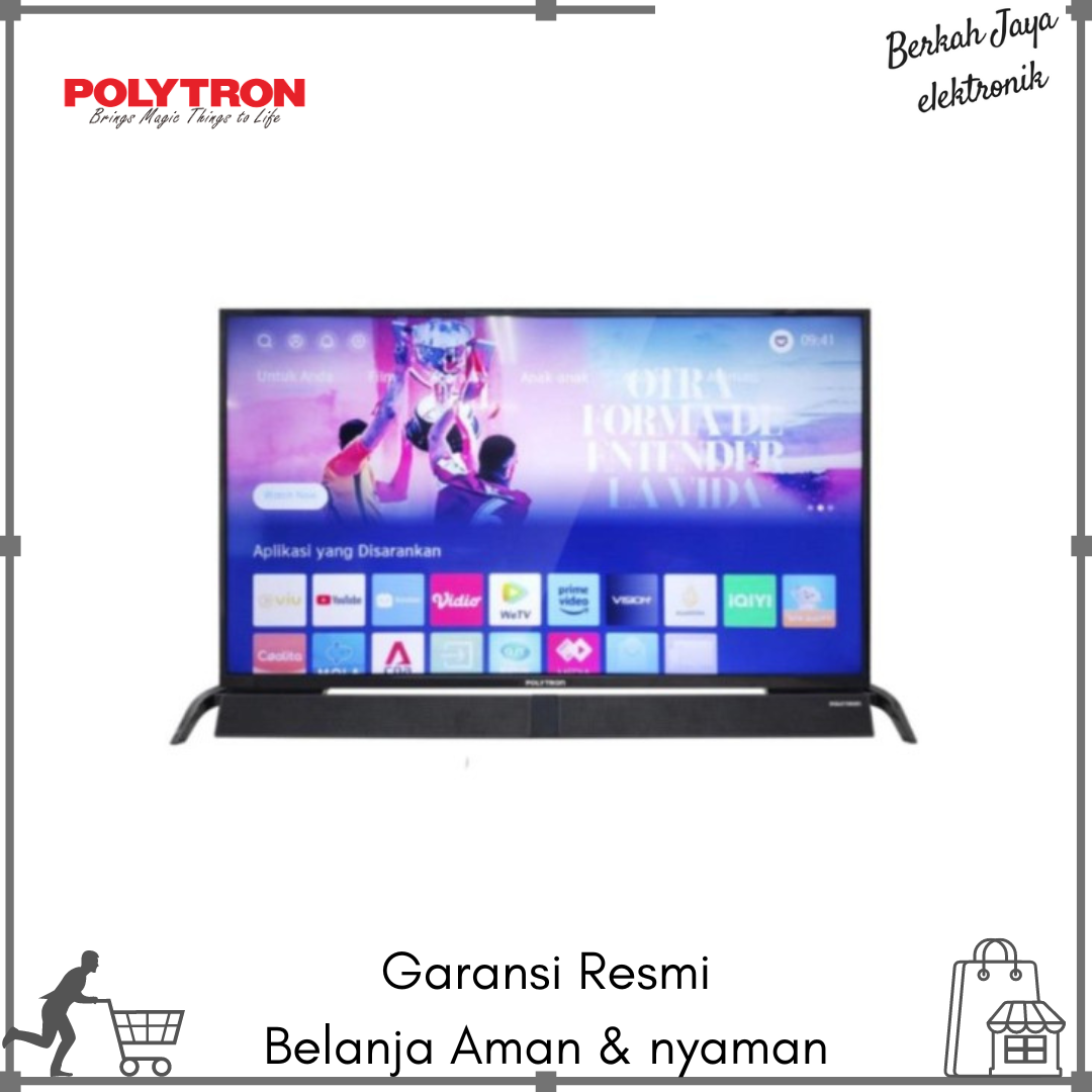 LED POLYTRON PLD-43BCV8868 LED 43 INCH POLYTRON SMART TV PLD 43BCV ...