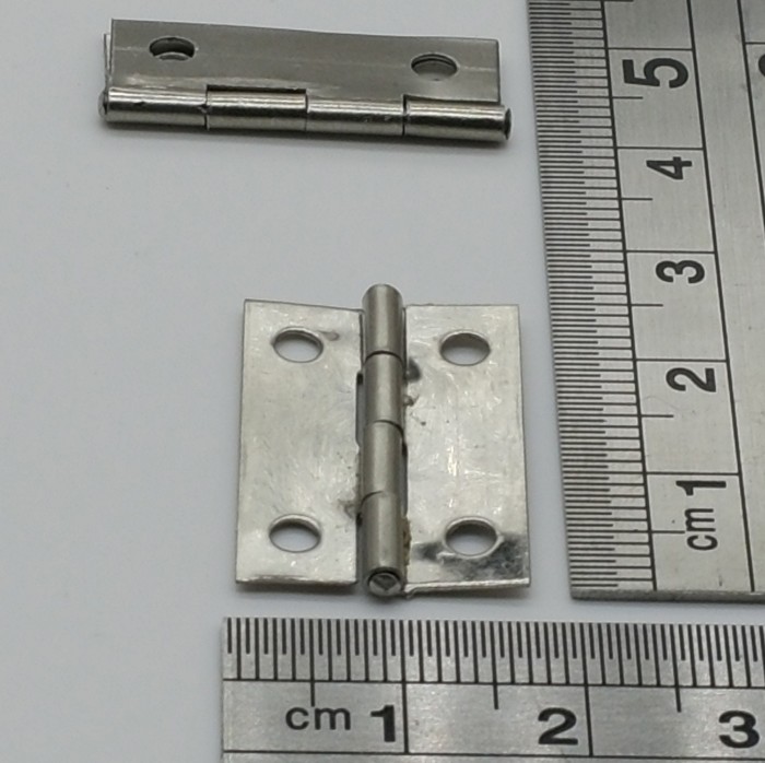 +Skrup Engsel Mini Stainless Ukuran 19 x 15 mm A.511C isi (2pcs) Kotak ...