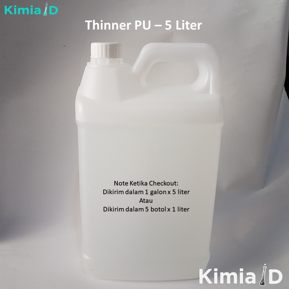 Thinner PU 5 Liter Thinner Polyurethane 5 Liter Tinner PU Tiner PU Cat | Lazada Indonesia