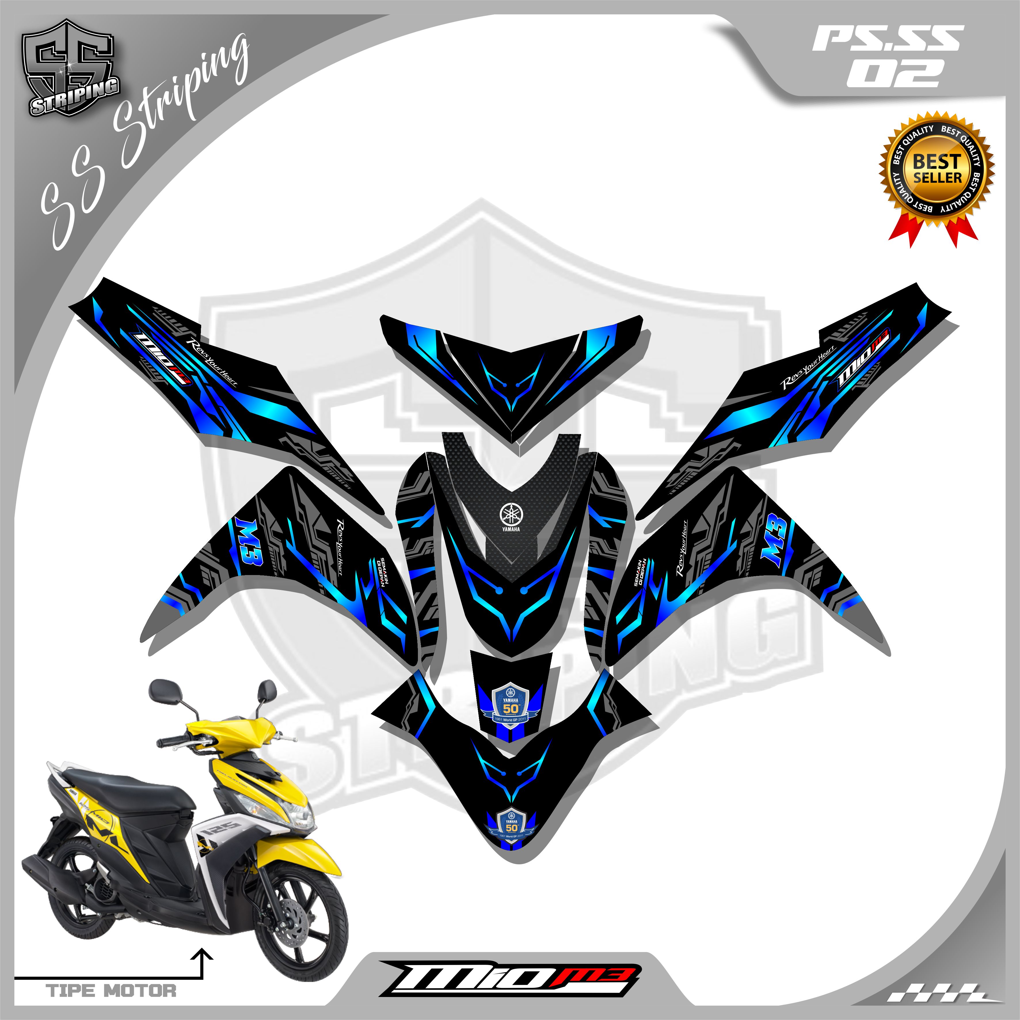 Decal Sticker Full Body MIO M3 - Stiker Full Body MIO M3. PS.SS.02 ...
