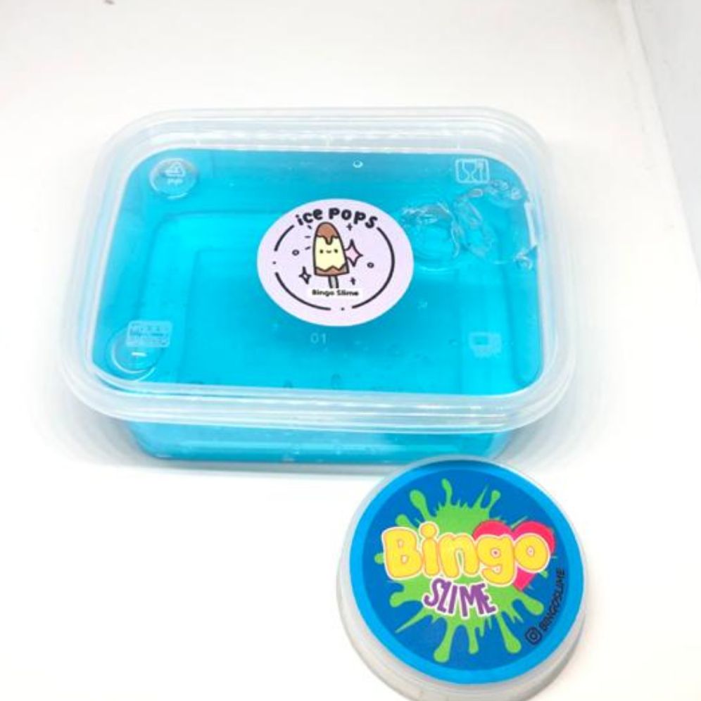 Ice Pops Slime Blue by Bingo Slime 200cc | Lazada Indonesia