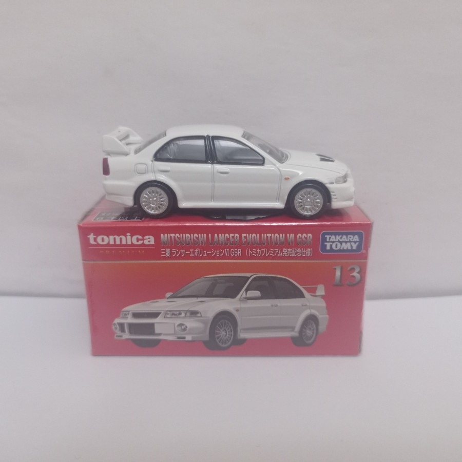 Tomica Premium 13 Mitsubishi Lancer Evolution VI diecast takara tomy ...