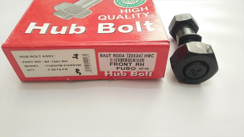 Baut Roda Depan Fuso Ganjo PS220 Kanan As Besar M22 x M24 HWC | Lazada ...
