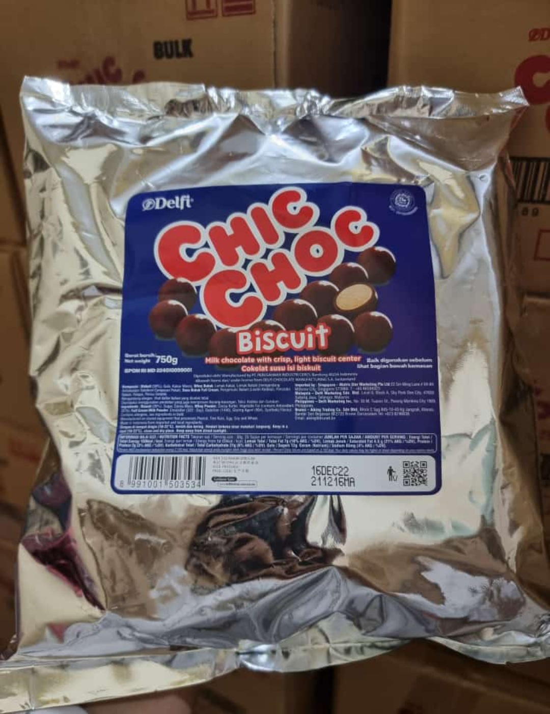 Cokelat Chic choc Delfi kemasan special 750 gram | Lazada Indonesia