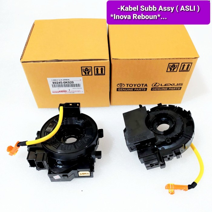 CABLE SUB ASSY / KABEL SPIRAL KLAKSON INNOVA REBORN (89245-0K020 ...