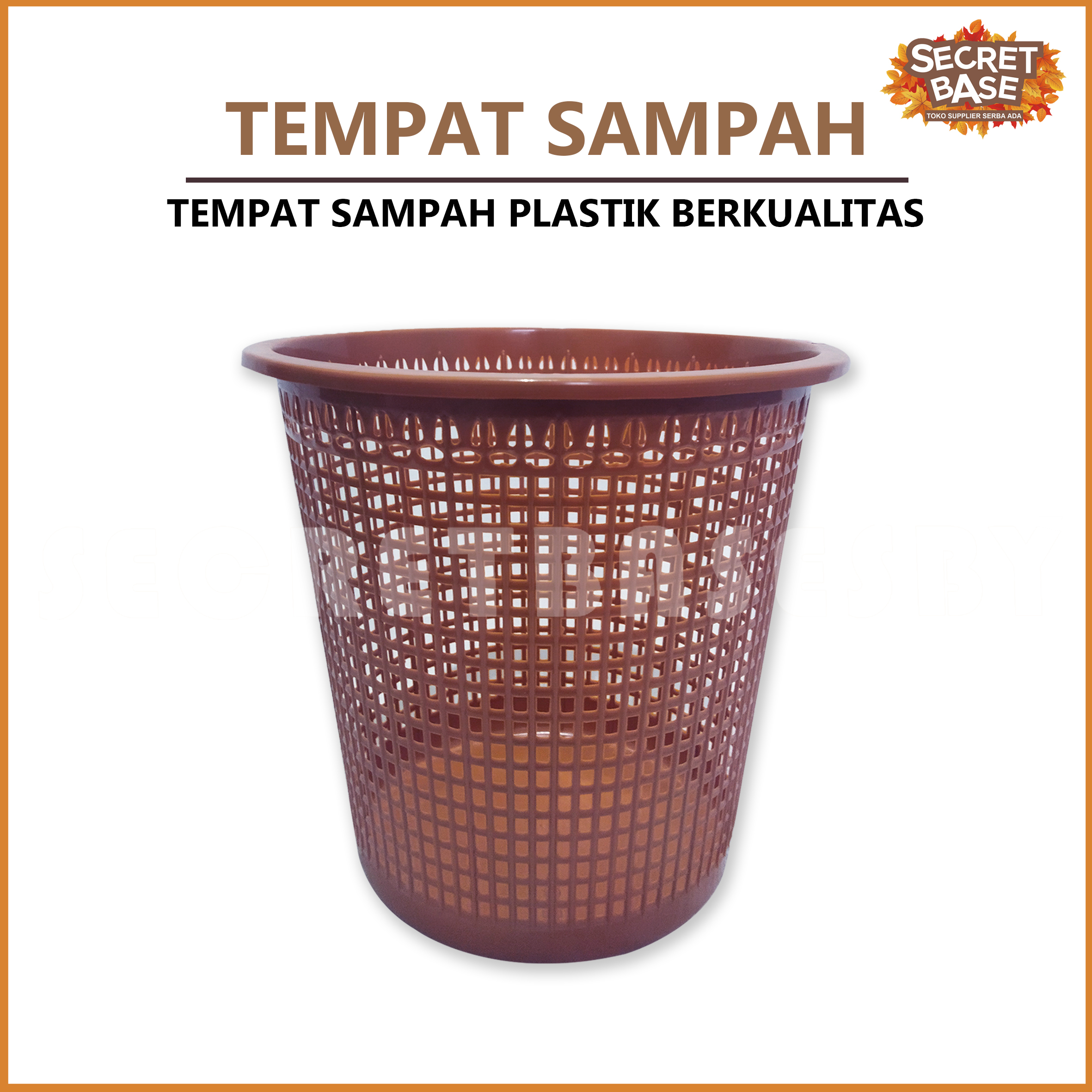 TEMPAT SAMPAH KERANJANG - Besar / Tong Sampah Plastik Murah | Lazada ...