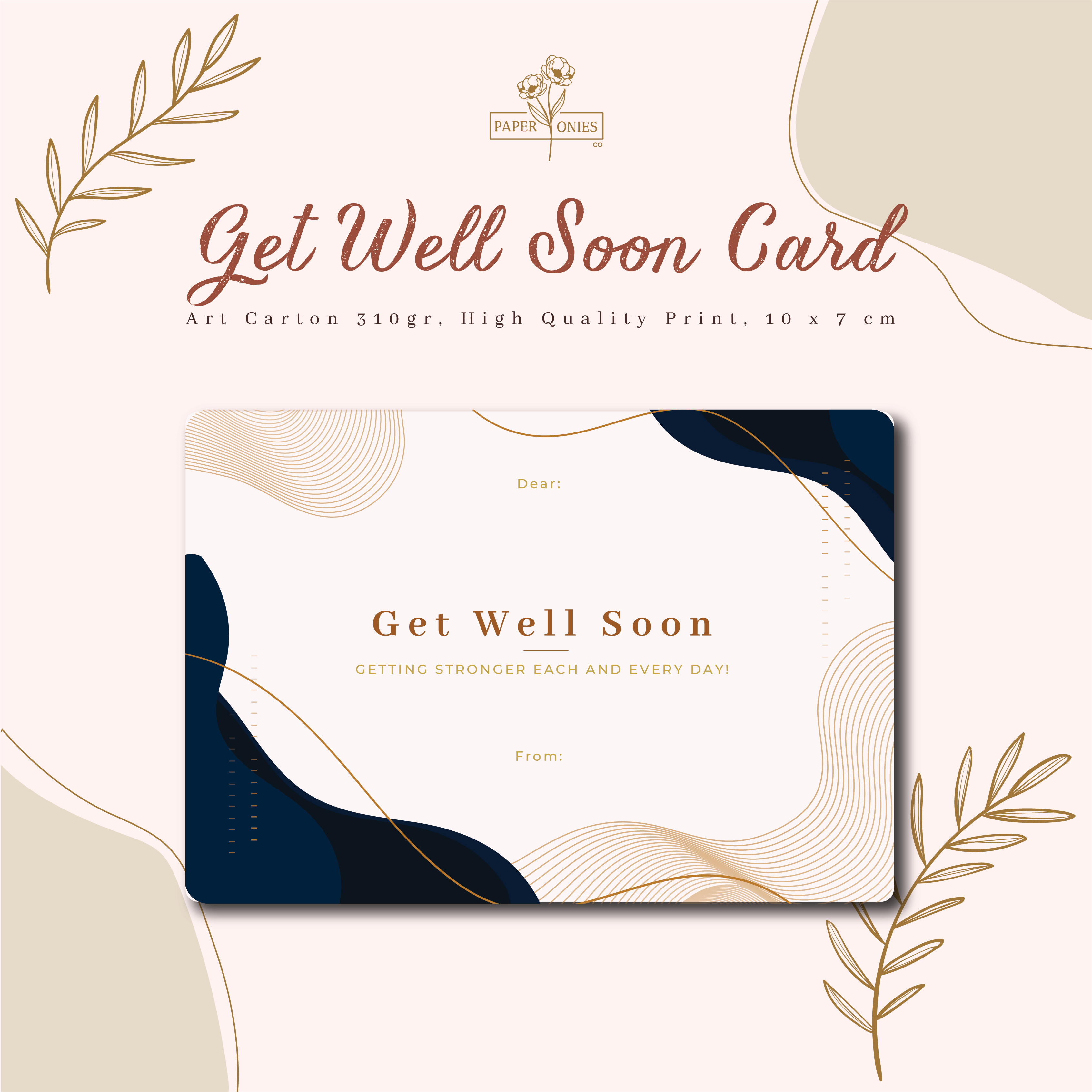 Get Well Soon Card /Kartu Cepat Sembuh/ GWS/ Gift Ideas/ Cepat Pulih ...
