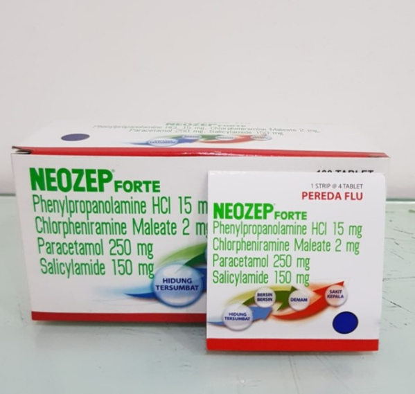 NEOZEP FORTE STRIP 4 TABLET | Lazada Indonesia