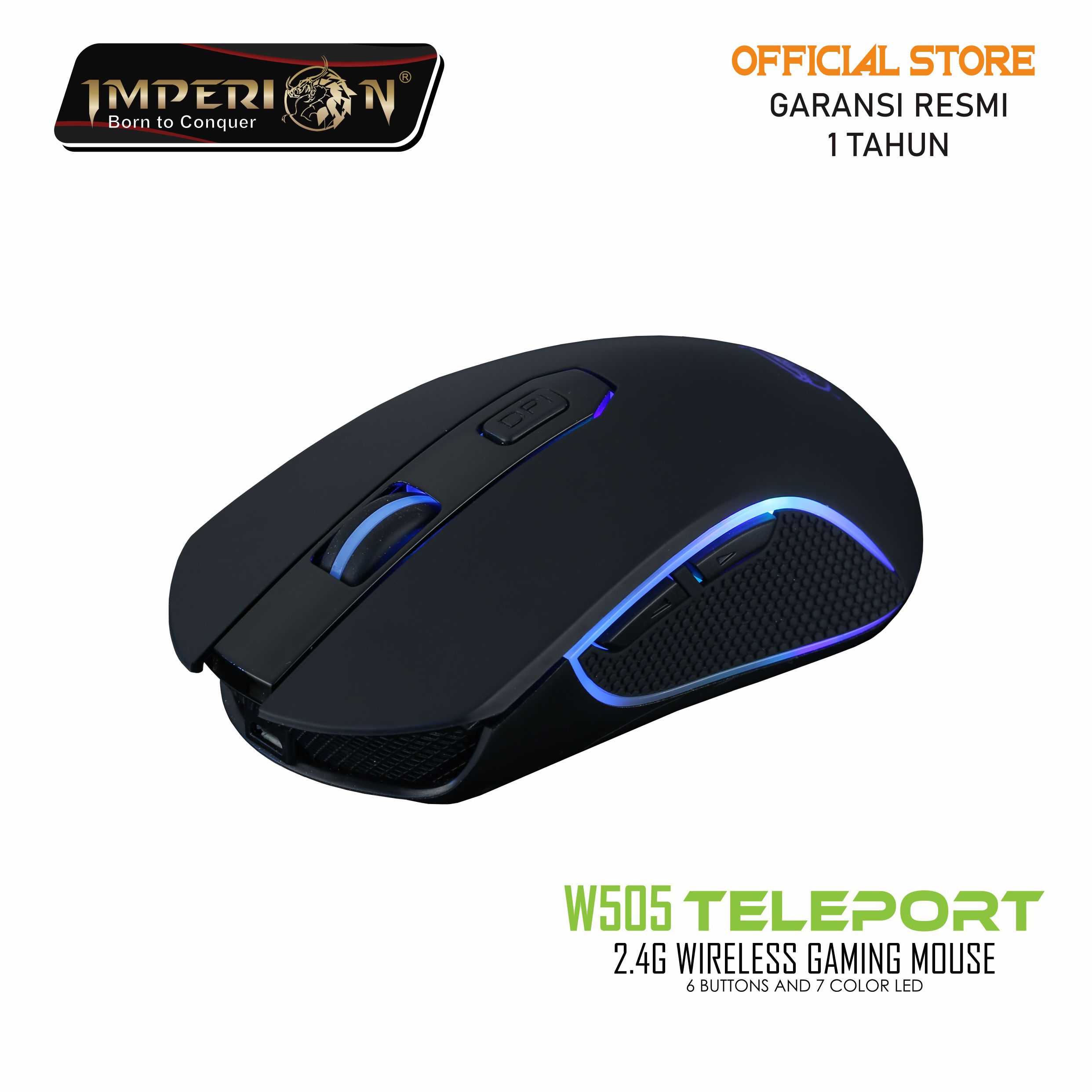Mouse Gaming Imperion Teleport W505 | Lazada Indonesia