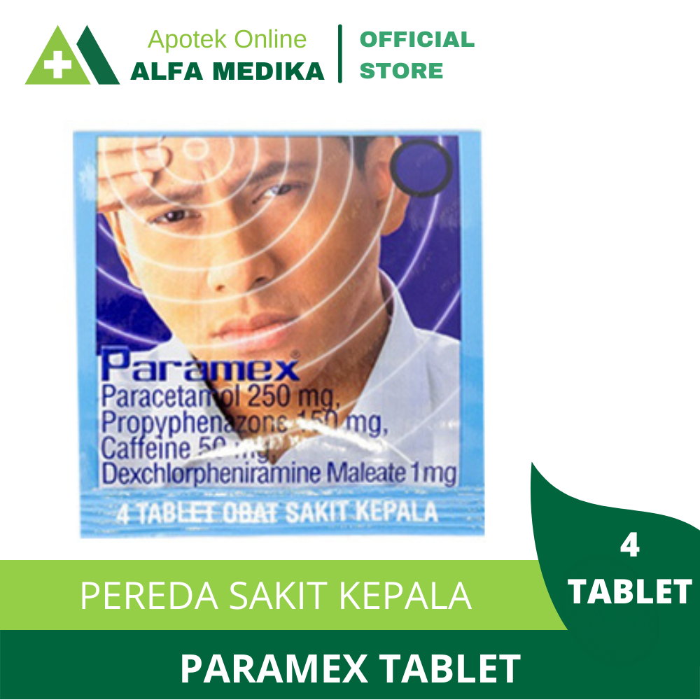 Paramex 4 Tablet | Lazada Indonesia