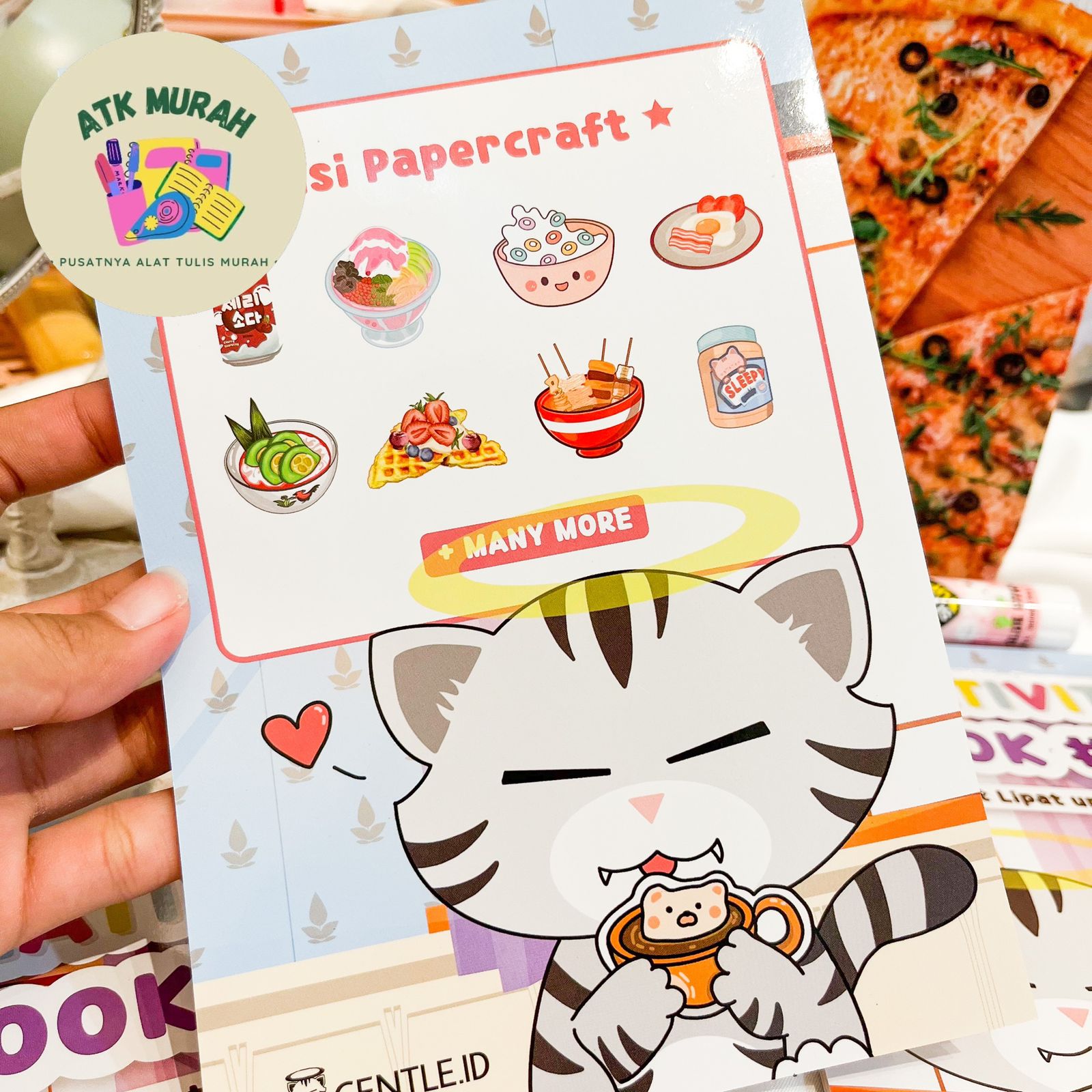 Buku origami Centle.id volume 1 papercraft buku kreativitas anak kreasi ...