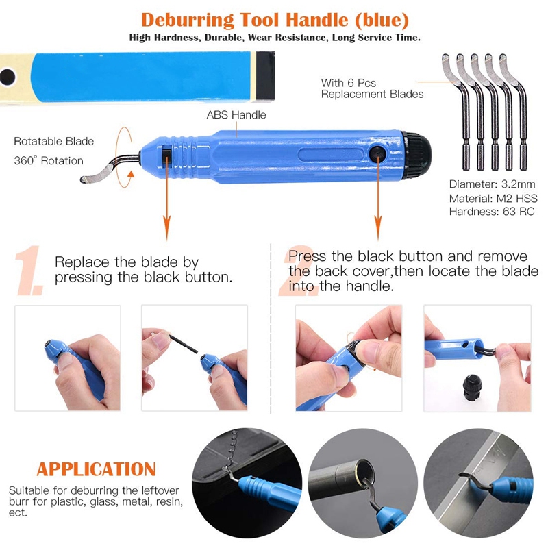 42 Piece 3D Print Tool Kit Includes Debur Tool, Cleaning and Removal ...