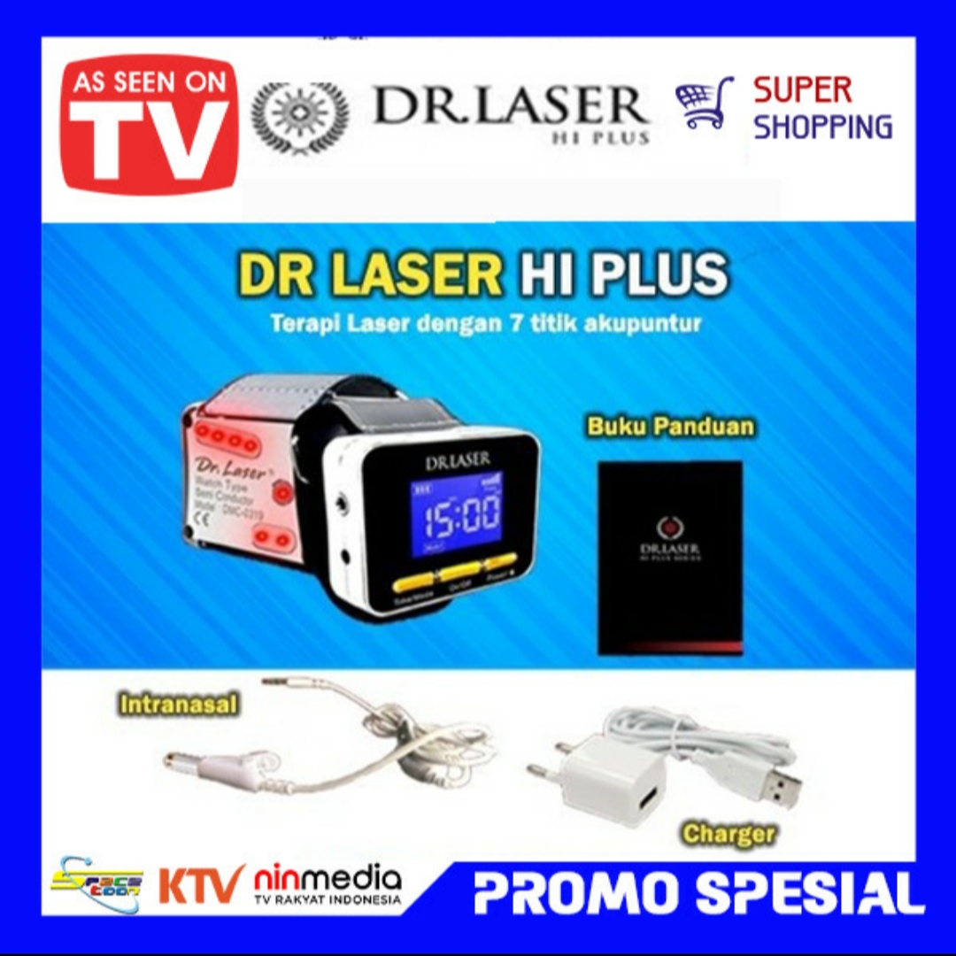 DR LASER HI PLUS ORIGINAL TERAPI DENGAN TUJUH TITIK AKUPUNTUR | Lazada Indonesia