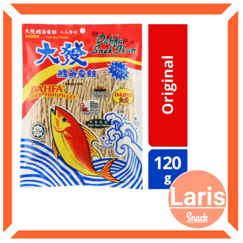 Fish Snack Dahfa Malaysia 120g / Snek Ikan Mirip Juhi Import Impor ...