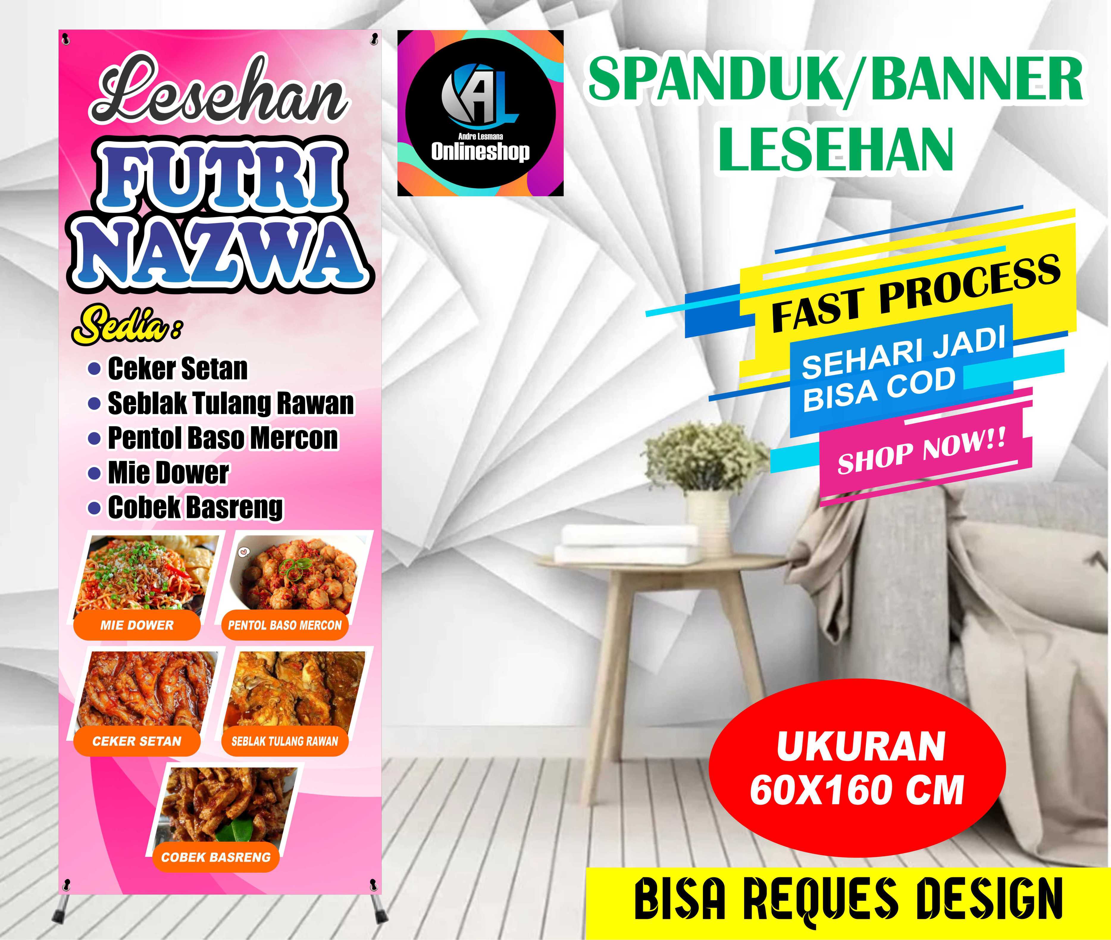 Spanduk, Banner Berdiri Lesehan | Lazada Indonesia