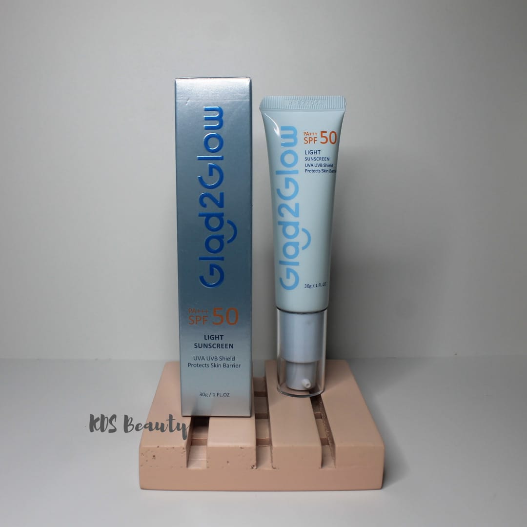 Glad2Glow Ultra Light Sunscreen Gel SPF50 PA+++ 30gr - Facial Sunscreen ...