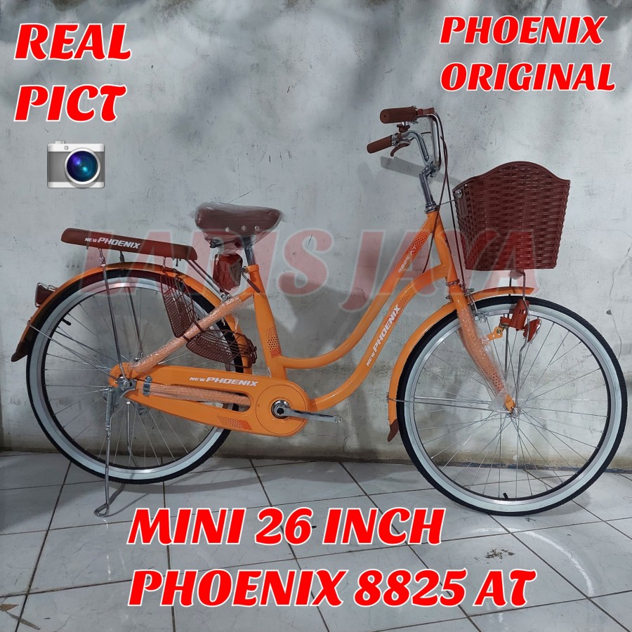 Sepeda mini 26 inch phoenix SEPEDA KERANJANG DEWASA PHOENIX ORIGINAL ...