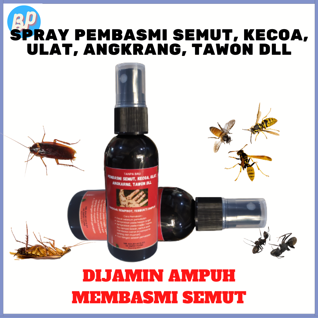 SPRAY SEMPROT PEMBASMI SEMUT RACUN SEMUT LEBAH ANGKRANG TAWON KECOA ...