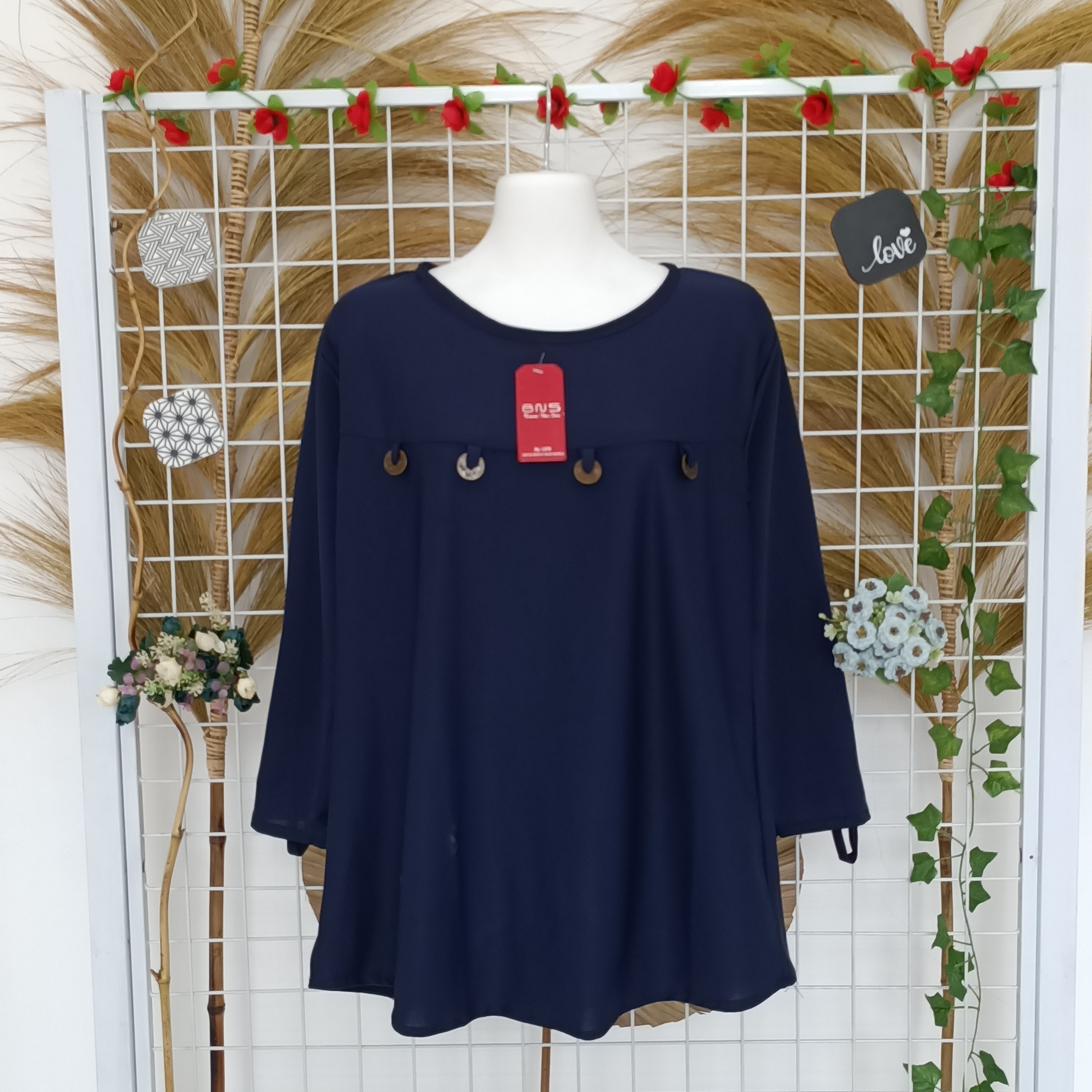 Baju Wanita Size XL LD 120 cm/ Baju Kantor ukuran jumbo / Baju Super ...