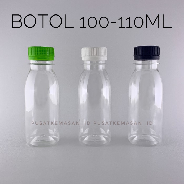 Botol Plastik 100ml - 110ml / Botol Jus Kopi Susu Sample Jamu | Lazada ...