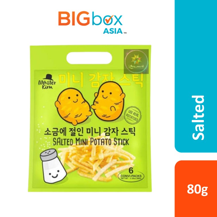 Master Kim Potato Stick 70g-80g Rasa Honey Butter / Hot & Spicy ...