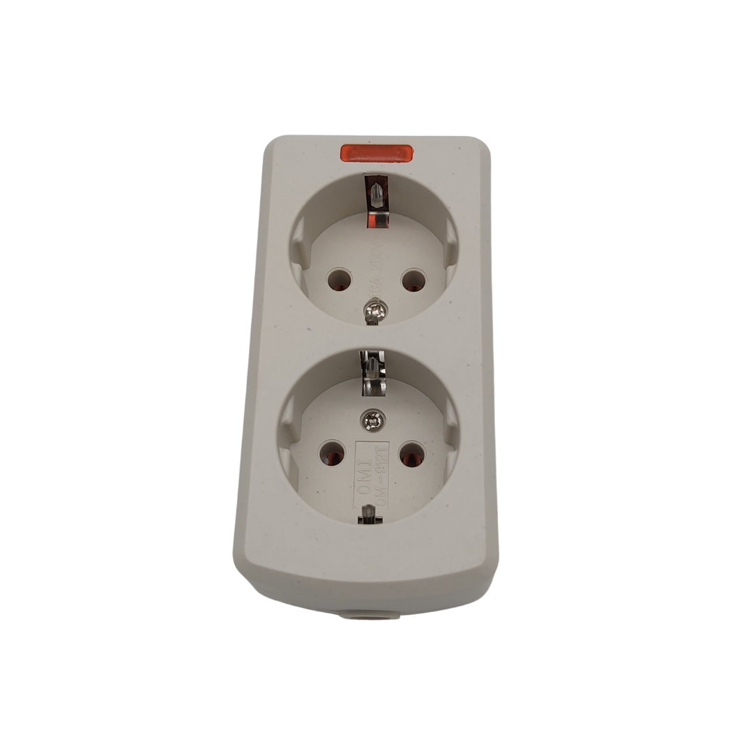 Omi Stop Kontak Arde 2 3 4 Lubang Stop Kontak Extention Original ...