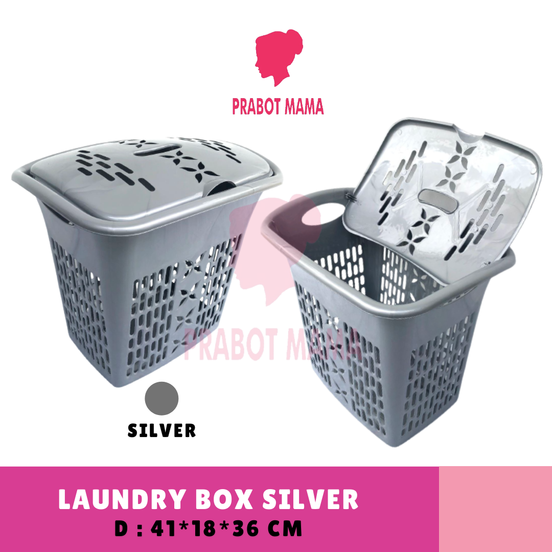 Laundry Box Coklat Series Keranjang Baju Coklat / Keranjang Pakaian ...
