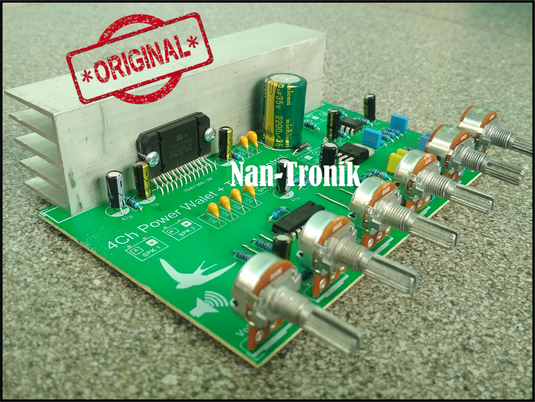 kit power amplifier walet plus tone control | Lazada Indonesia