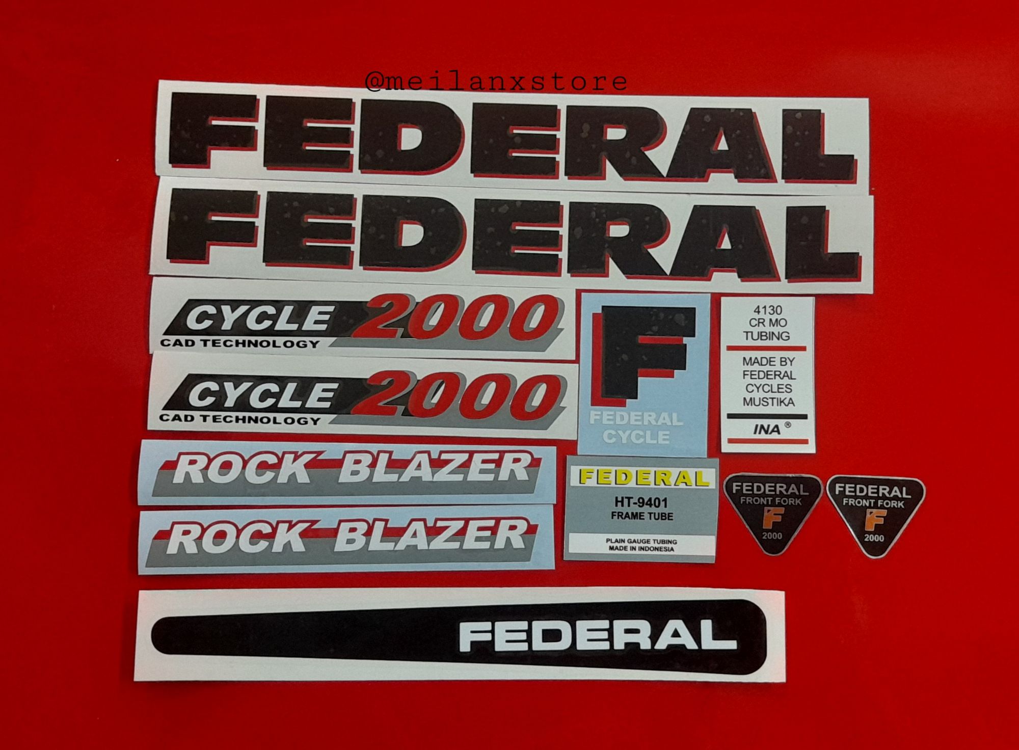 Stiker Sepeda Federal Rock Blazer | Lazada Indonesia