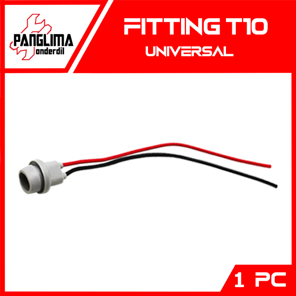 Fitting Socket Lampu Motor Mobil Matic Bebek Sport T10 T13 T 10 T 13 ...