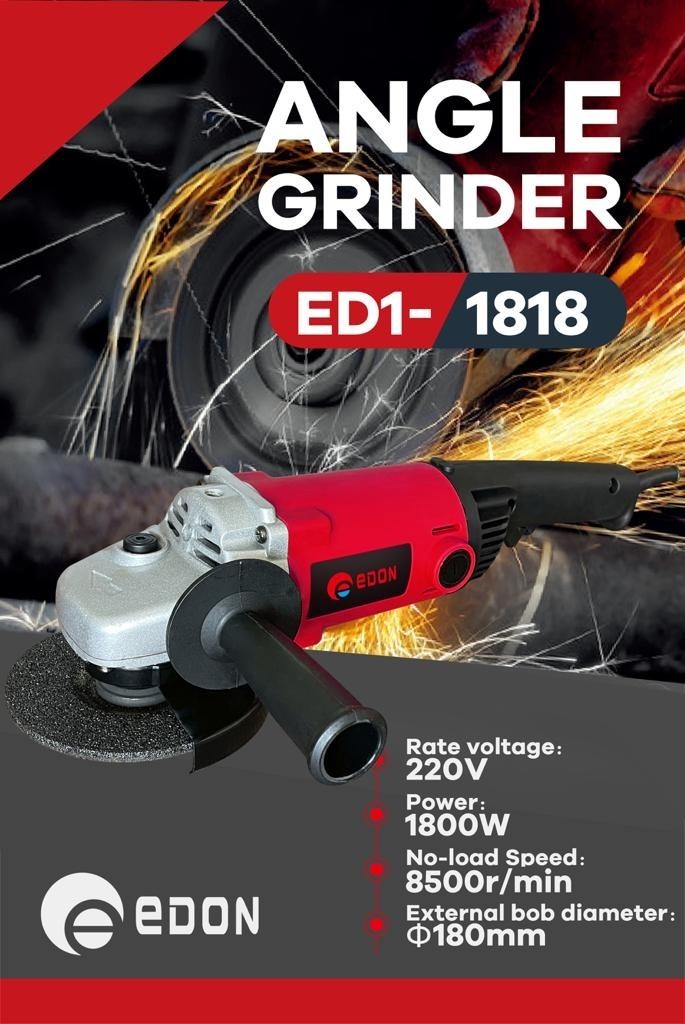 mesin angle grinder edon ed1-1818 | Lazada Indonesia