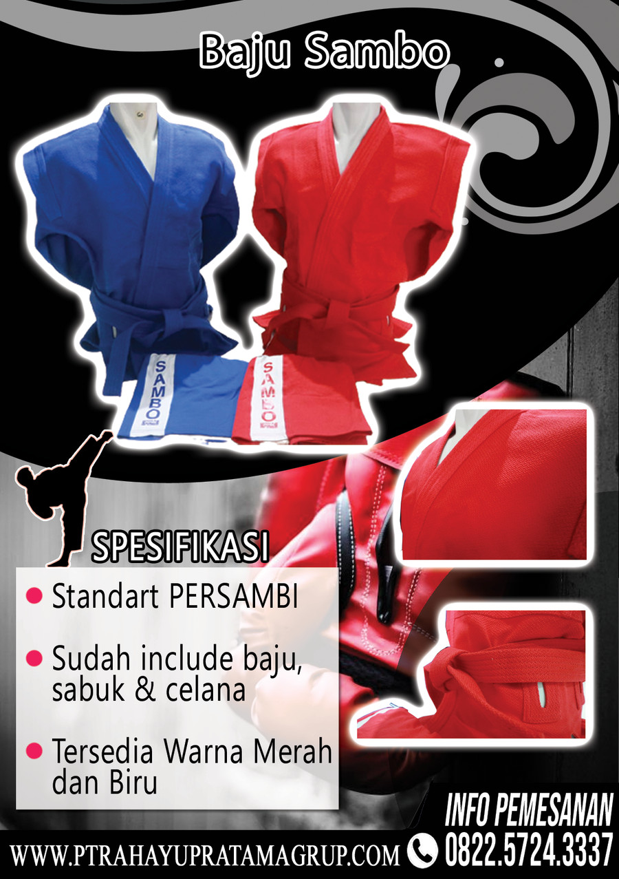 Gi Sambo Baju Sambo Seragam Beladiri Tanding Sambo PREMIUM | Lazada ...