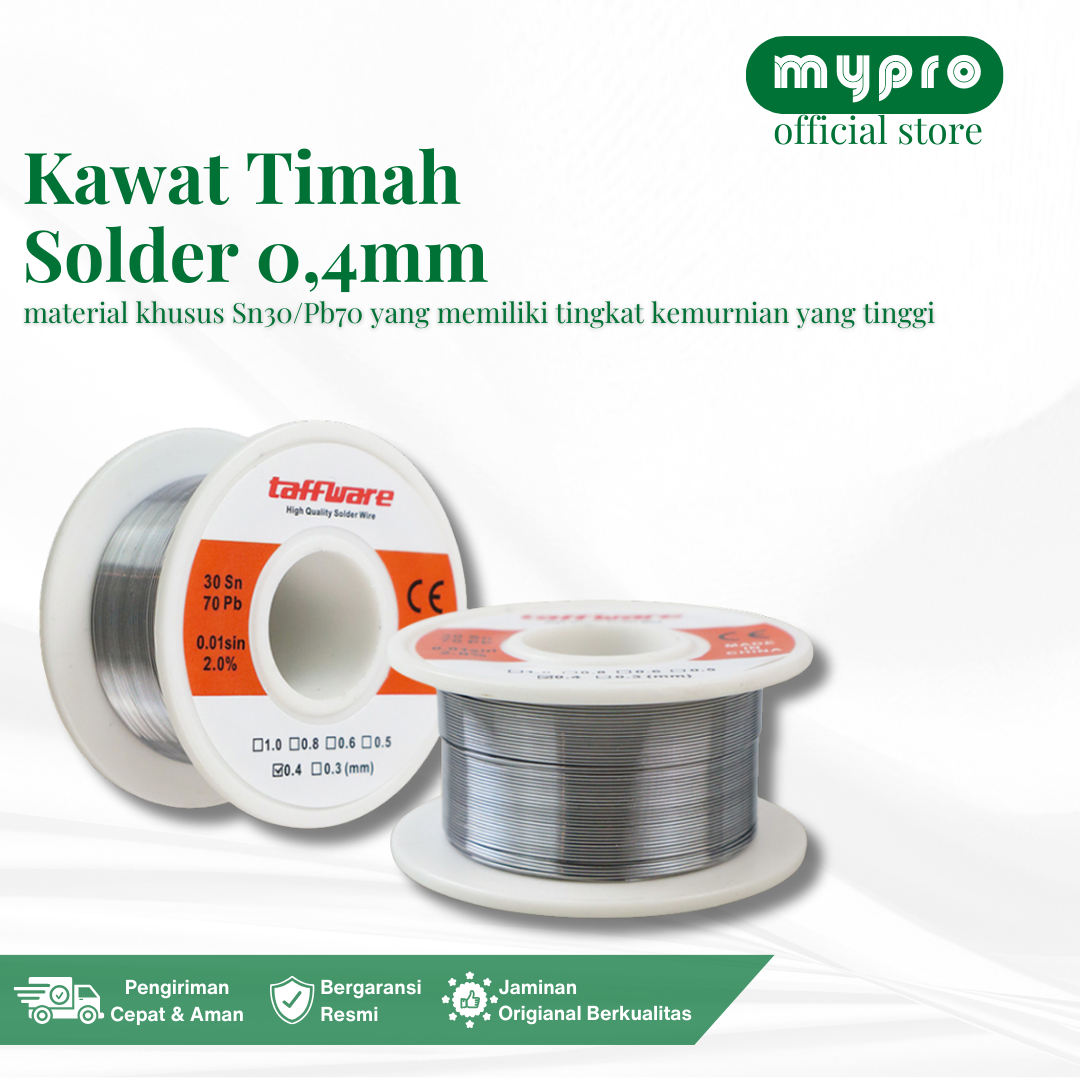 TIMAH SOLDER DIAMETER SOLDER WIRE KAWAT SOLDER 0.4mm | Lazada Indonesia