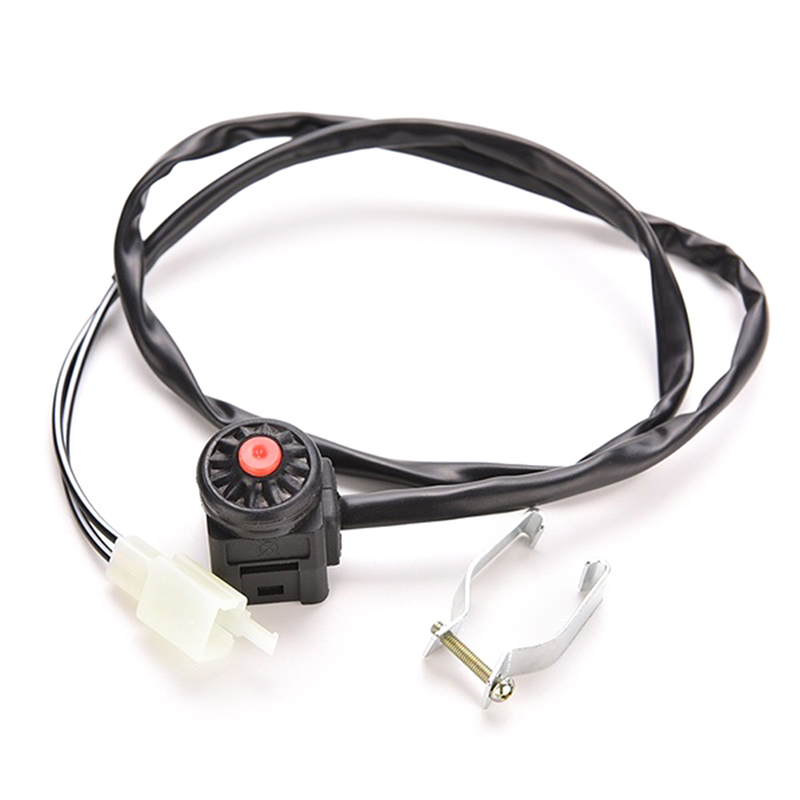 bluesea Motorcycle Kill Switch Red Push Button Horn Starter Dirt Bike ...