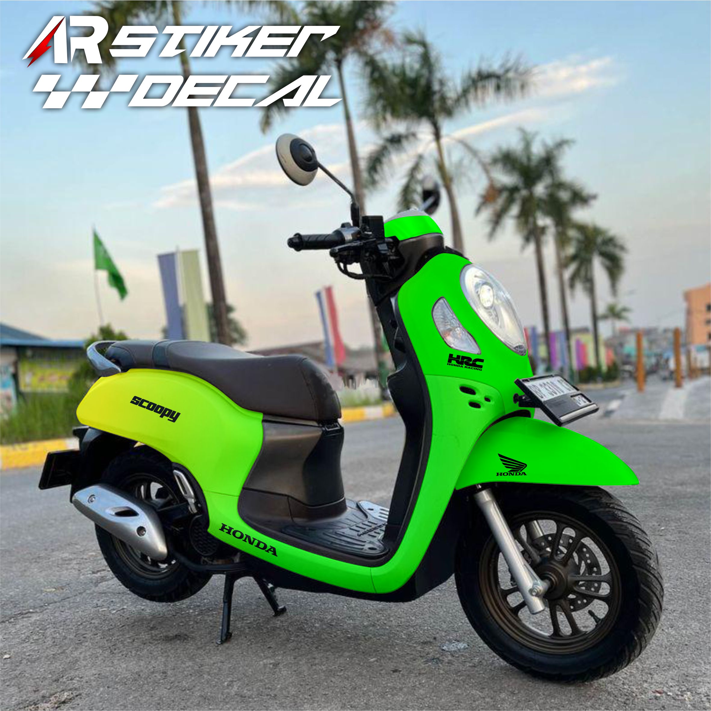 Decal Scoopy 2013-2016, 2017-2020, 2021-2023 - Stiker Dekal Scoopy FI ...