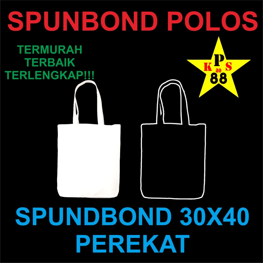 TOTEBAG SPUNBOND - SPUNBOND BAG - TAS SPUNBOND - TAS BAHAN SPUNBOND ...