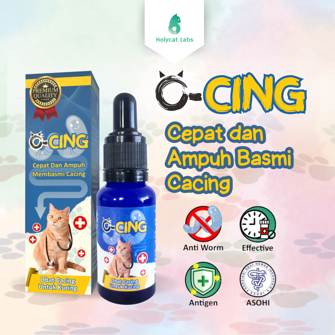 Obat Cacing Kucing O-Cing 20 ML | Lazada Indonesia