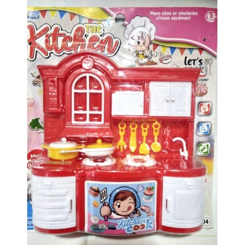 Mainan Kitchen set / Mainan ruang dapur lengkap MK04 | Lazada Indonesia