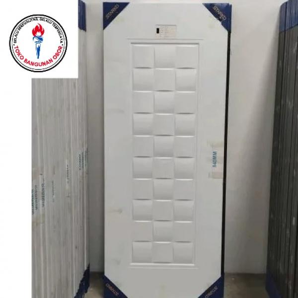 Pintu Kamar Tidur Utama Baja Panel Multifungsi Motif Modern Minimalis ...