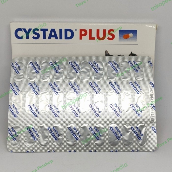 Cystaid Plus CystaidPlus Kapsul Obat Gangguan Saluran Kencing Kucing ...